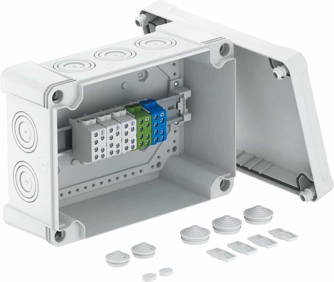 OBO BETTERMANN Kabelabzweigkasten X25 H35 GNP5 LGR - online kaufen im ...