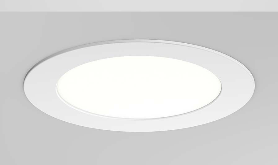 RZB LED Downlight Toledo Flat Round 190 mm 4000K - online kaufen im ...