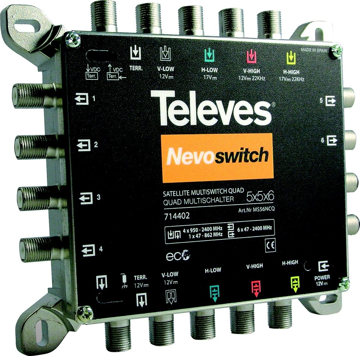 TELEVES Multischalter MS56NCQ NEVO mit NT - online kaufen im ETOH24 ...