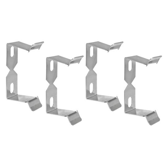 Halteklammer-Set Metall ab B 45