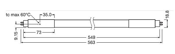 RADIUM LED-Tube T5 AC RL-T5 14 HE 840G5 AC - online kaufen im ETOH24 ...
