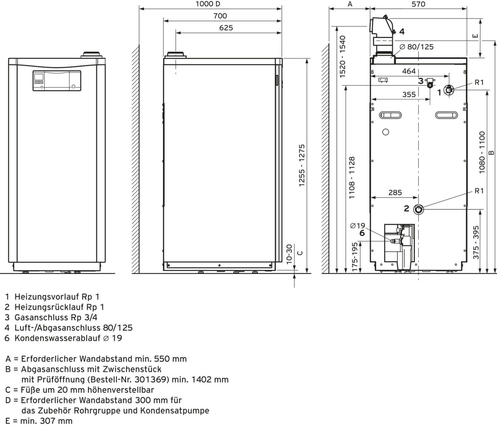 VAILLANT Gas-Brennwertkessel VKK 186